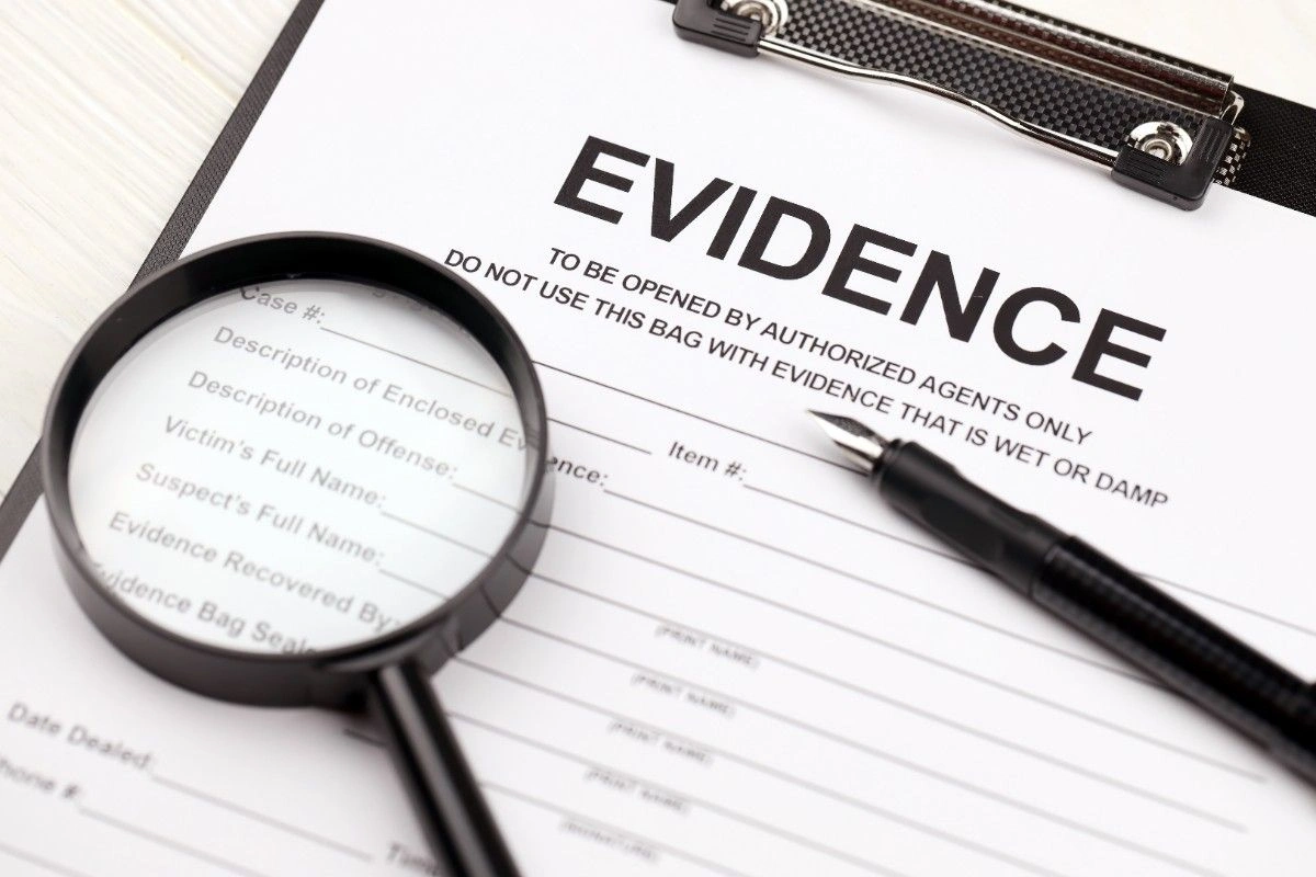 How can evidence be used in your defense? | The Thompson Law Office, LLC